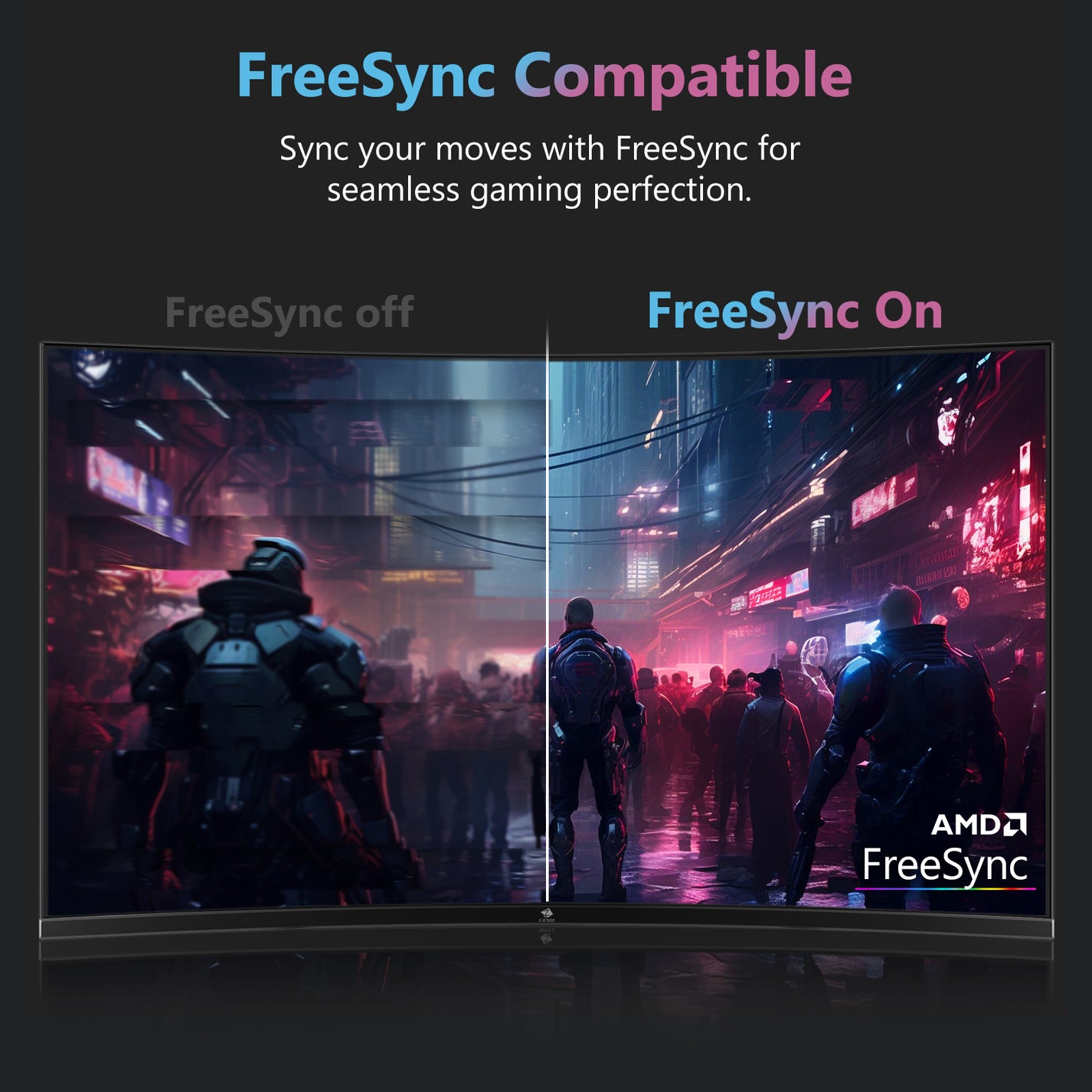 Z-EDGE UG27P 27" Curved Gaming Monitor 240Hz 1ms 1920x1080 16:9 ...