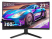 Z-EDGE 27" 1080P Full HD 300Hz 1 ms Curved Gaming Monitor, HDMI x 2, DP x 2