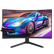 Z-EDGE 27" 1080P Full HD 300Hz 1 ms Curved Gaming Monitor, HDMI x 2, DP x 2
