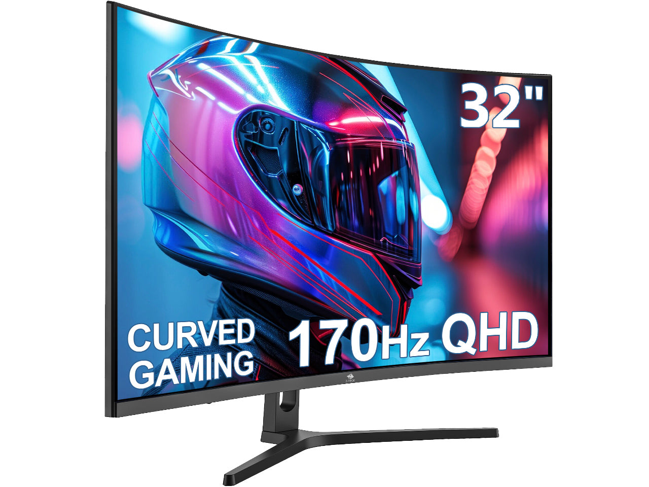 Z-EDGE UG32 32" 2K Curved Gaming Monitor 170Hz 1ms 1500R Curved Monitor QHD