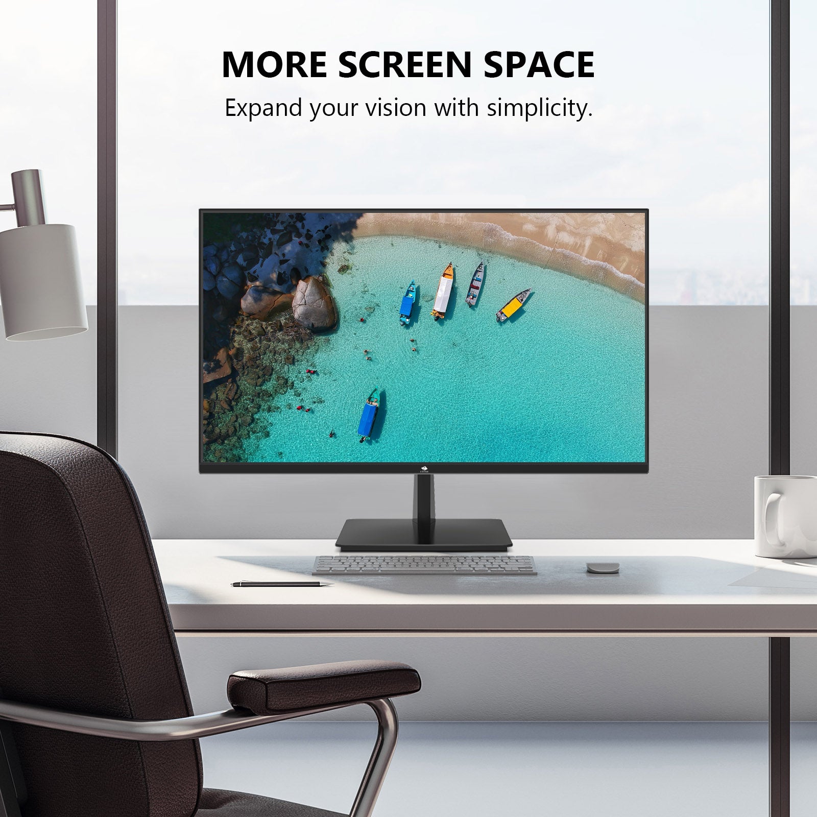 Z-EDGE U24I 24-inch IPS Monitor, Business Computer, Full HD 1920 x 1080P